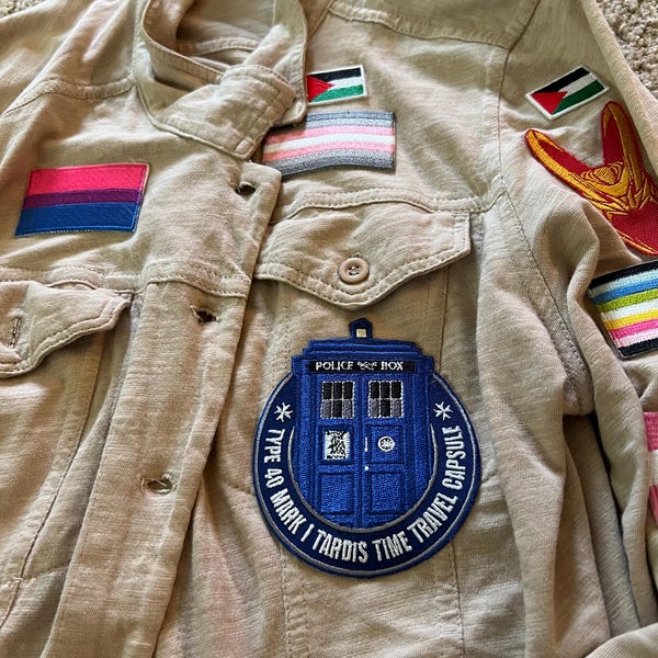 Doctor Who Embroidered Patch Bundle * TARDIS * Dalek * Cyberman - Etsy