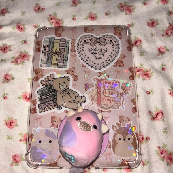 Kindle Insert for Clear Case Kindle Skin Printable Kindle Stickers ...