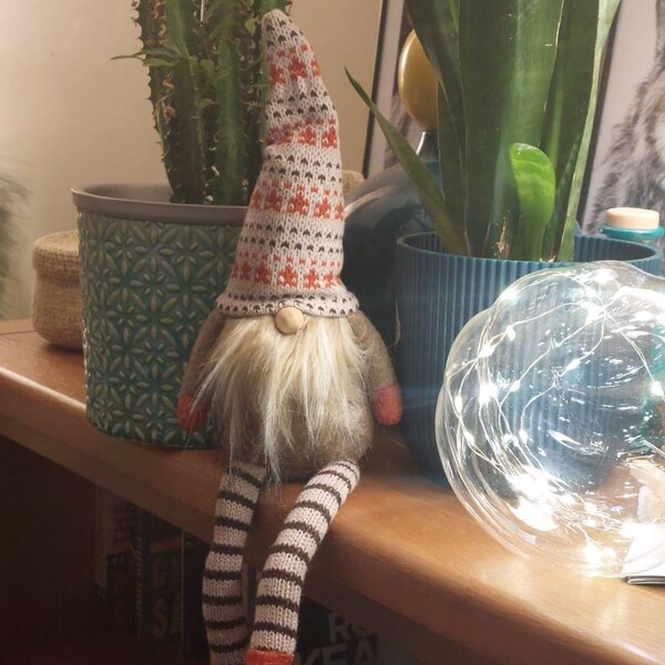 Red Bat Dracula Gonk 22cm, Nordic, Gnome, Swedish Tomte - Etsy