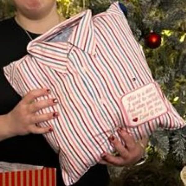 Personalised Memory Embroidery Bereavement Patch for a Memory Pillow ...