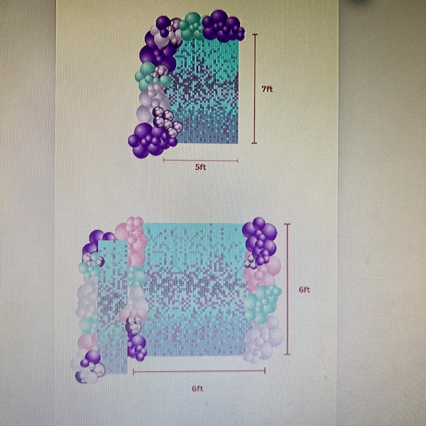 Balloon Clusters SVG Bundle: Editable Colors, Party Decor Mockups ...