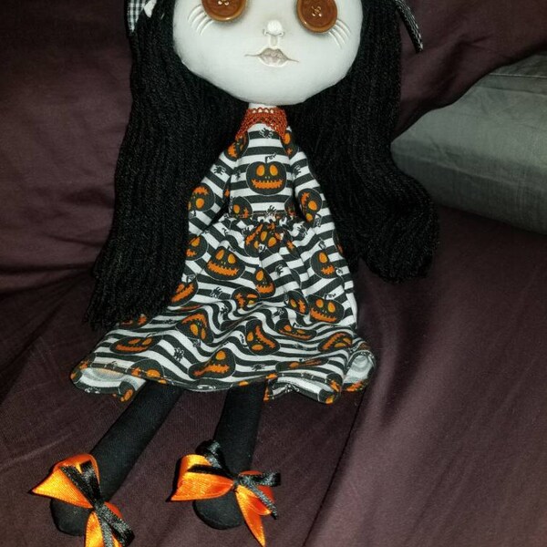 Mercy the Pumpkin Witch - Etsy