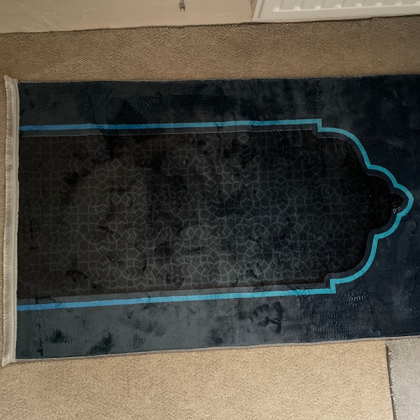 Personalized Foam Padded 2 Prayer Mat Set With Heart Design, Islamic ...