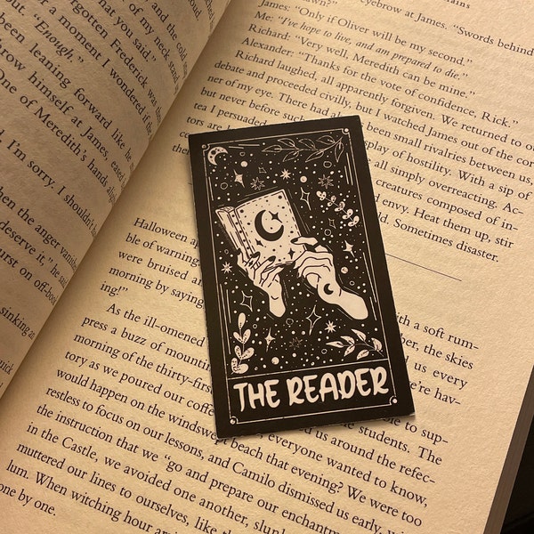 The Reader MINI Bookmark - Etsy