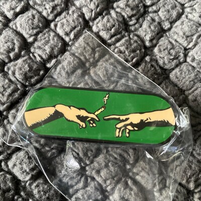The Creation of Adam With a Blunt Hard Enamel Pin Gift - Etsy