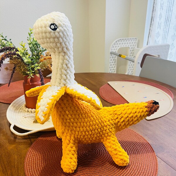 Baby Bananasaurus NO SEW Crochet Pattern - Etsy