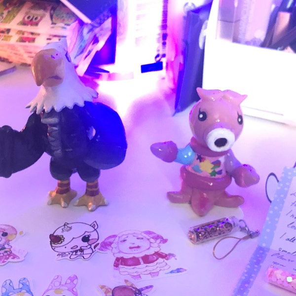 Waterproof Cute Stickers Plushies Vash, Wolfwood and Knives - Etsy