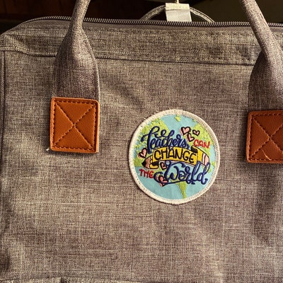 Teacher's Appreciation Gift Iron-on Embroidery Patch for Teacher's ...