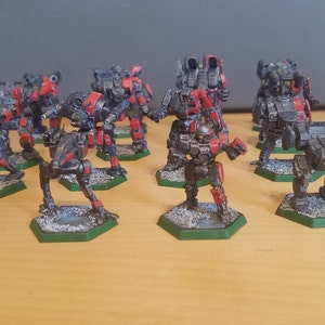 Commando death's Knell Alternate Battletech - Etsy
