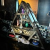 Coffin Style Altar Shelf With Moon Phase Pull Out Drawer - Etsy