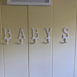 Number Wall Hook / Custom Painted Number Hook / Sports Number - Etsy