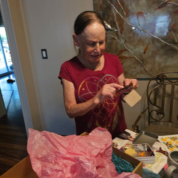 Knitting Gift for Crochet Gift Box for Mom Thinking of You Gift for ...