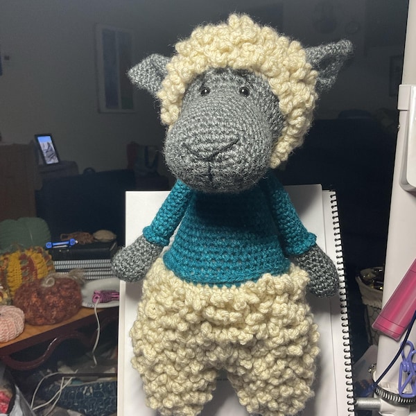 Amigurumi Crochet Pattern - Sebastian the Sheep (ENGLISH ONLY) - Etsy