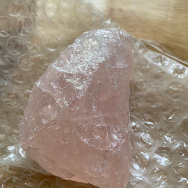 Raw Rose Quartz, Deep Pink Calming Rose Quartz, Energy Vibration of ...