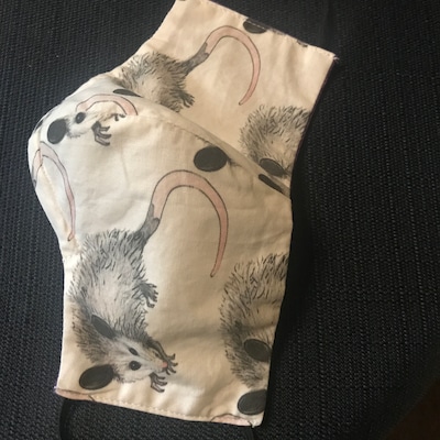 Possum Fabric Possum by Rachel Wilson Possum Woodland Nature Wildlife ...