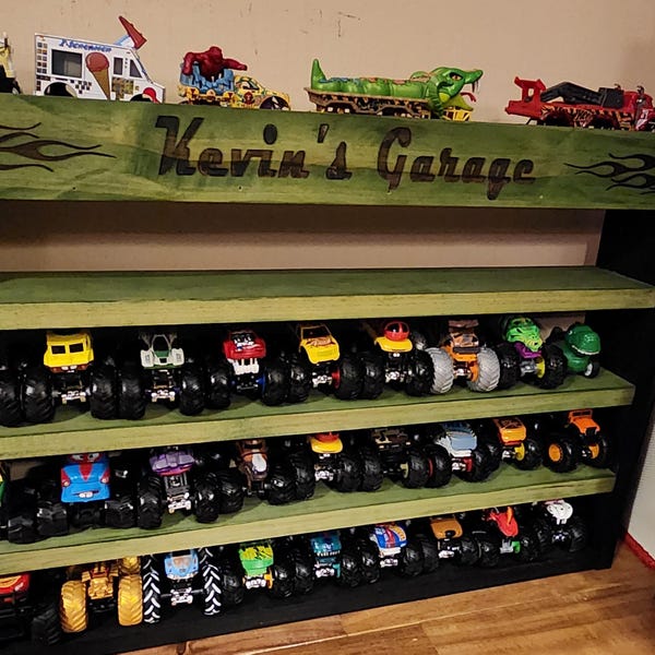Monster Truck Organizer - Plain - Etsy