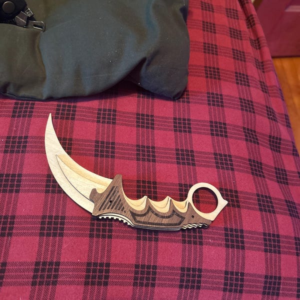 SVG File Only CSGO / CS2 Gut Knife Laser Cutting File. - Etsy