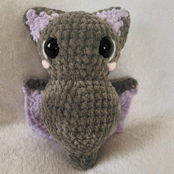 Crochet Amigurumi Bat Pattern Crochetgrove, Crochet Bat, Small Crochet ...
