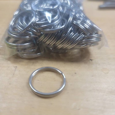 Stainless Steel SS 304 Key Rings Split Ring, Lot of 100 - Etsy