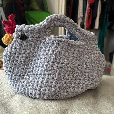 Crochet Clutch Bag Pattern Crochet Chicken Plush Purse Pattern Easy ...