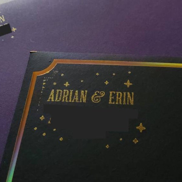 Stars Return Address Stamp, Personalized Rubber Stamp With Wood Handle ...