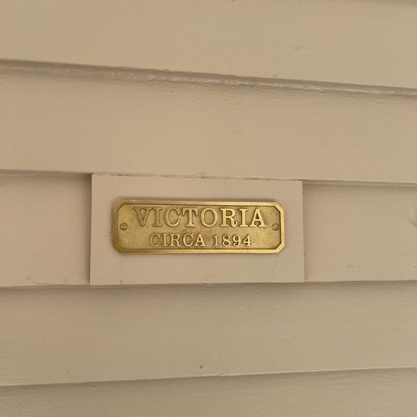 Custom Cast Brass Family Name Sign - Indoor/outdoor Metal Door Plaque ...