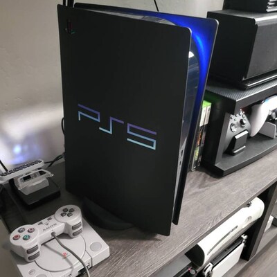 Retro PS5 Playstation 2 Logo Sticker PS2 Logo Vinyl Decal - Etsy