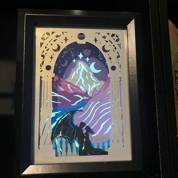 The Parapet LEGACY Edition | Light Box Book Nook, Dragon Book Fantasy ...