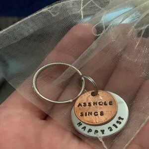 21st Birthday, Penny Keychain, 21st Birthday Gift, 21st Gifts, Funny ...