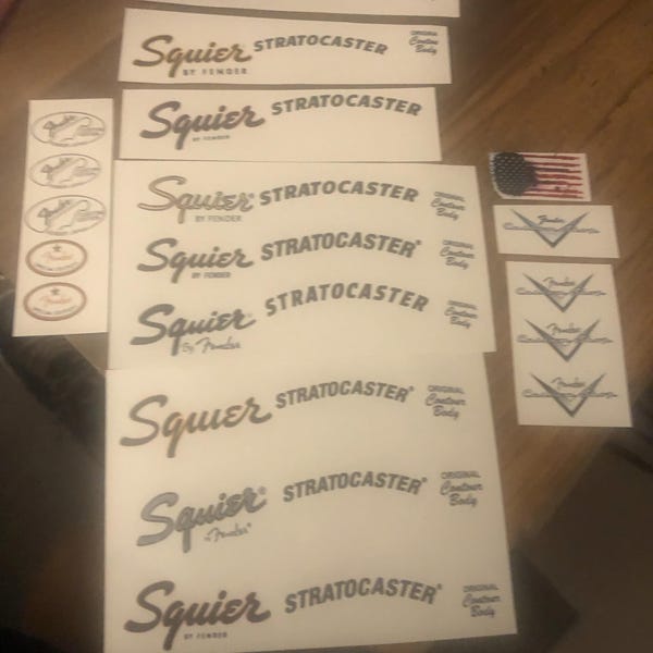 Fender Vintage CBS Era Telecaster Custom Headstock Decal - Etsy