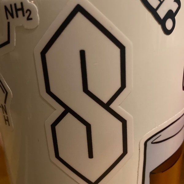 90s Sticker Cool S, Stussy S, Super S, Universal S, Pointy S, Middle ...