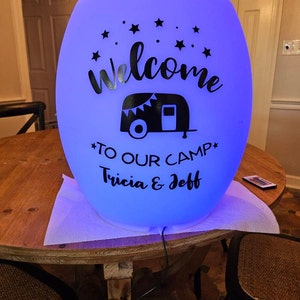 5 Gallon Light up Camping Bucket INCLUDES BUCKET Light Bucket Camp ...