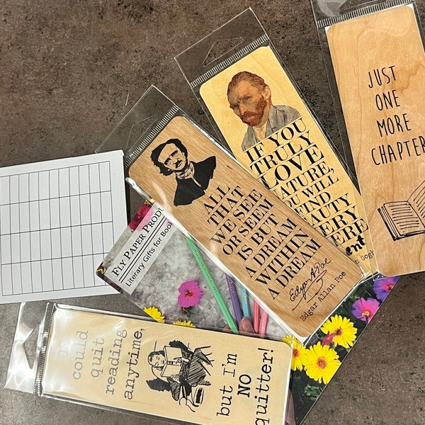 The Ultimate Book Lovers Boxed Gift Set Care Package literary and ...