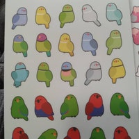 Bird Loafs Sticker Sheets - Etsy