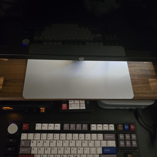 Walnut Monitor Stand: Japanese Style Desk Shelf Raiser - Etsy
