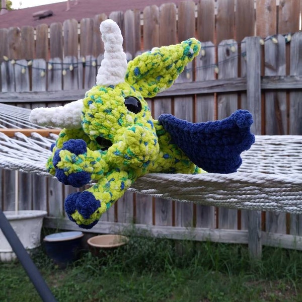 Froots the Dragon Lovey Crochet Pattern PDF ONLY - Etsy