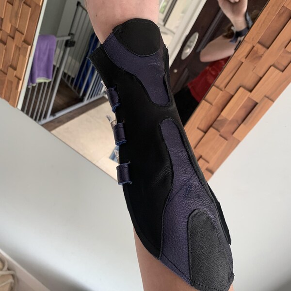 Leather PDF Pattern - Gaiters PATTERN DIY - Autumn Leaf Boot Cover ...