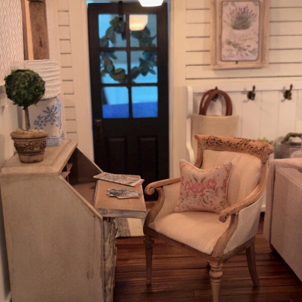 French Dollhouse, Miniature Chateau, Dollhouse, French Dollhouse ...