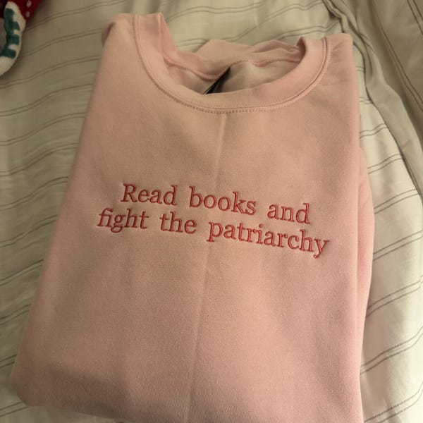 Custom Embroidered Sweatshirt, Custom Text Sweater, Personalized ...