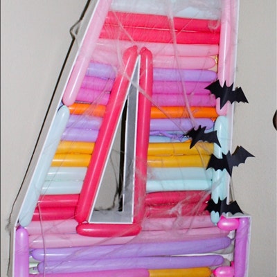 Number 4 All Sizes from 1ft to 5ft/mosaic Numbers From Balloons/pdf ...