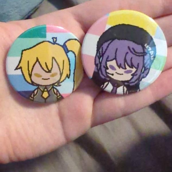 Call of Duty Chibi Badges - Simon Ghost Riley, Johnny Soap Mctavish ...