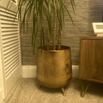 Copper Planters, Indoor Planters, Copper Color Gardening Decor, Copper ...