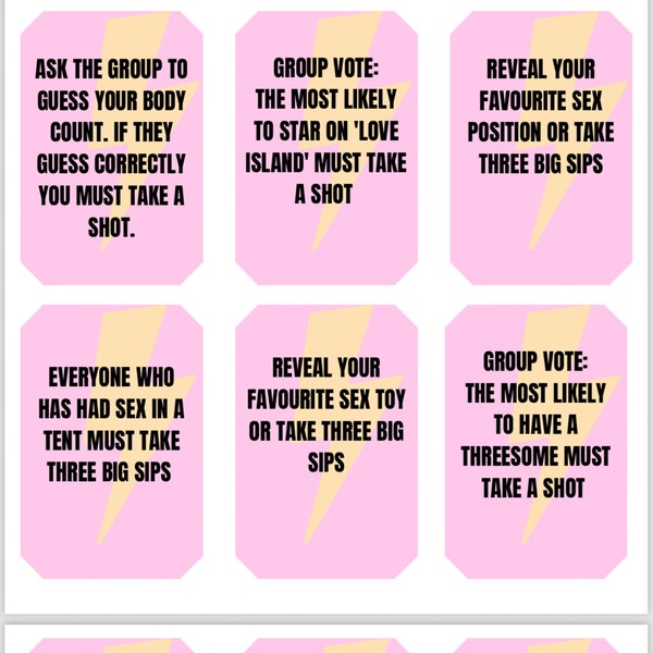 Ultimate Adults Card Game (over 18’s Fun Drinking Game) - Etsy