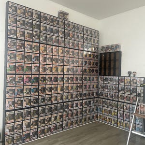 Funko Pop Display Kubbies TWELVE PACK Black or White. Single Row - Etsy