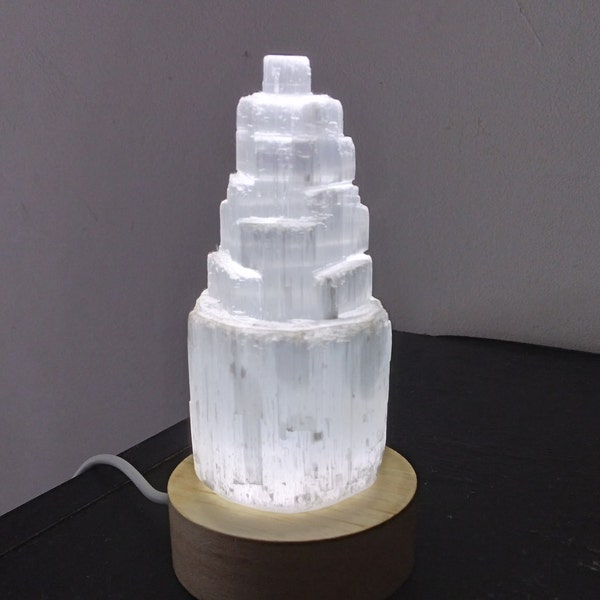 LED Crystal Display Stand, Wooden Stand, Crystal Display, LED Light ...