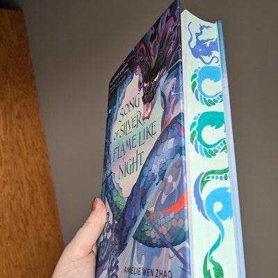 Fourth Wing Sprayed and Stenciled Edges - Etsy