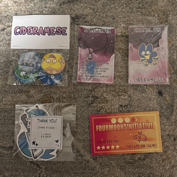 Vier Zwei X BFB BFDI Handyanhänger - Show-Objekt - Etsy.de