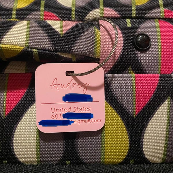 Backpack Tags Personalized, Luggage Tag, Bag Tags, Name Tags for ...