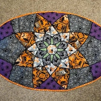 Sunny Dream Tablerunner Pattern - Stained Glass Technique - Etsy Canada