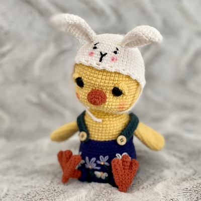 Crochet Pattern for Chiken PDF English Amigurumi Easter - Etsy